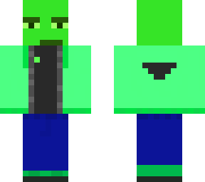 Cartoony Greenguy | Minecraft Skin
