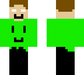 green herobrine | Minecraft Skin