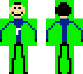 green screen stickman figure cursed quackity dsmp | Minecraft Skin