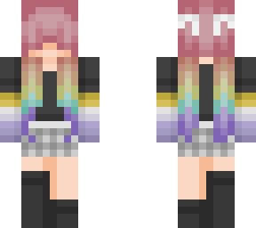 non-binary skin | Minecraft Skin