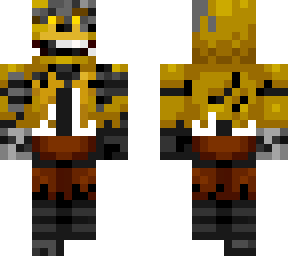 Scrap spring foxy | Minecraft Skin