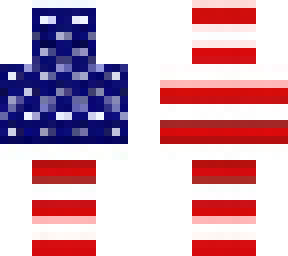 USA // flag series | Minecraft Skin