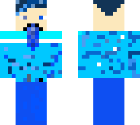 blue skin | Minecraft Skin