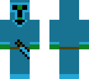 Creeper knight | Minecraft Skin
