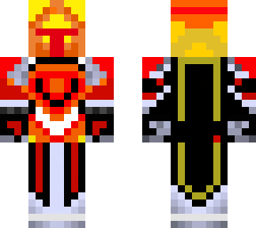 fire knight | Minecraft Skin
