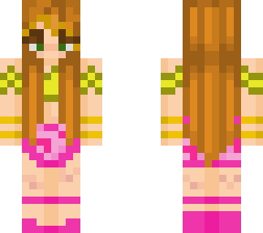 Flora - Winx Club | Minecraft Skin