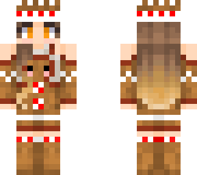Gingerbread girl | Minecraft Skin