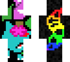 Mega venusaur | Minecraft Skin