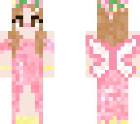 pink fairy | Minecraft Skin