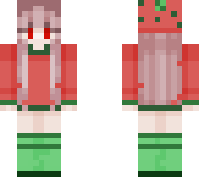 Strawberry girl | Minecraft Skin
