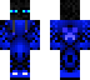 Blue Enderman | Minecraft Skin