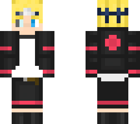 Boruto with Jougan | Minecraft Skin