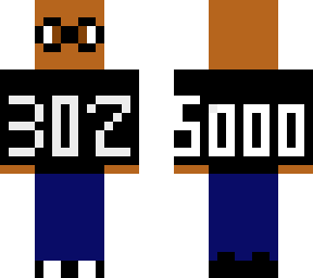 Brandon302 5k sub special | Minecraft Skin
