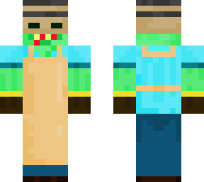 Bucket Zombie | Minecraft Skin