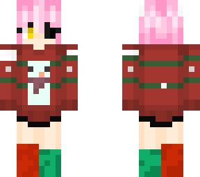 Mangle human christmas | Minecraft Skin