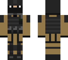 MTF Mu-13 "Ghostbusters" REDONE Alt 2 | Minecraft Skin