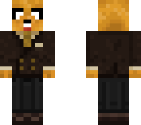 Perro Con Traje Minecraft Skins