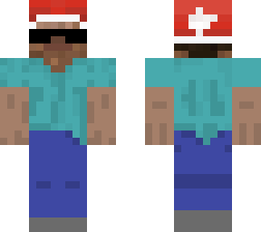Steve With Hat | Minecraft Skins