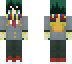 Deku (Internship with Endeavor) | Minecraft Skin