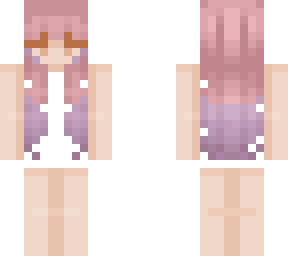 Dip Dyed // Hair & skin | Minecraft Skin