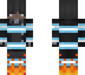 fire force | Minecraft Skin