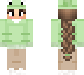 frog girl | Minecraft Skin