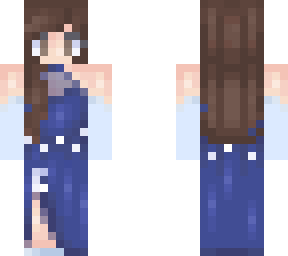 Jessa Moon's prom queen skin edited | Minecraft Skin