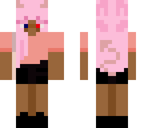 pink demon | Minecraft Skin