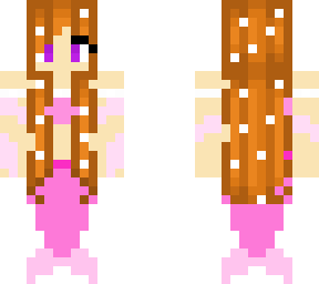 pink mermaid | Minecraft Skins