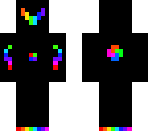 rainbow nova | Minecraft Skin