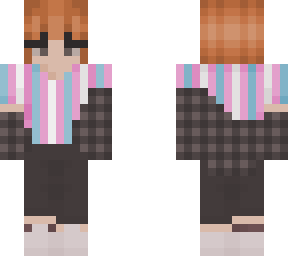 Sorin - Trans Shirt & Flannel | Minecraft Skin