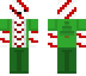 candy cane | Minecraft Skin