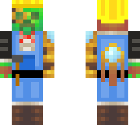 creeper steampunk obrero | Minecraft Skin