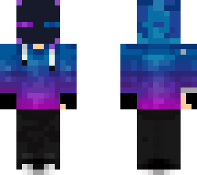 Enderman mask! (slim version) | Minecraft Skin