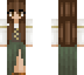 Medieval Girl | Minecraft Skin