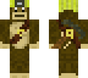 Monke Miner | Minecraft Skin