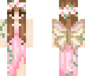 Pink Fairy | Minecraft Skin