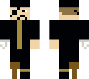 Pirate captain | Minecraft Skin