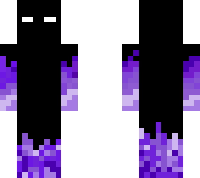 Purple fire skin | Minecraft Skin