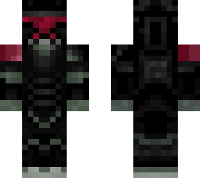 Red Shadow Clone Commando | Minecraft Skin