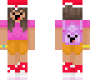 Christmas derpy dora | Minecraft Skin