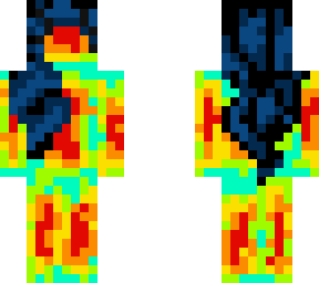 Heat Mapping | Minecraft Skin