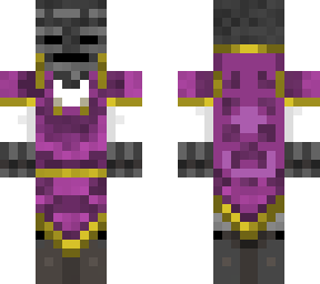 purple skeleton | Minecraft Skins