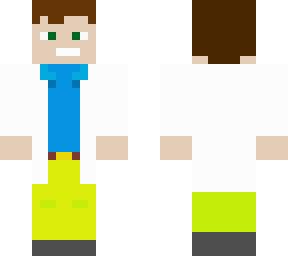 Animated Ben from blue monkey | Minecraft Skin