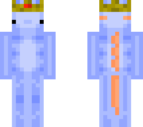 Axolotl King | Minecraft Skins