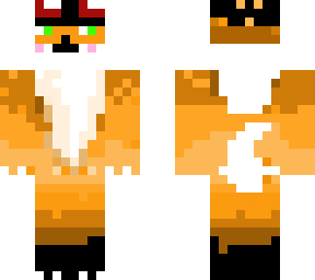 Fox with Steampunk Goggles | Minecraft Skin