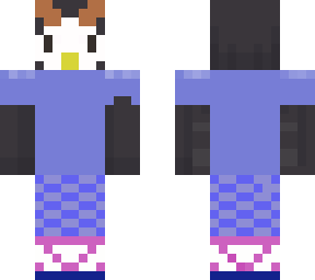 Fuzzy with clothes (Suspects Mystery Mansion) | Minecraft Skin
