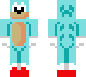 Hyper Sonic | Minecraft Skin
