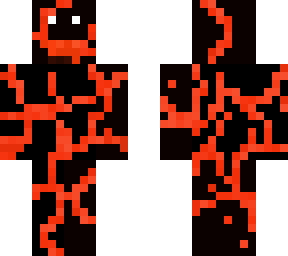 Lava man | Minecraft Skin