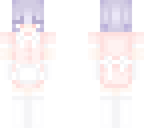 pink maid outfit:) | Minecraft Skin